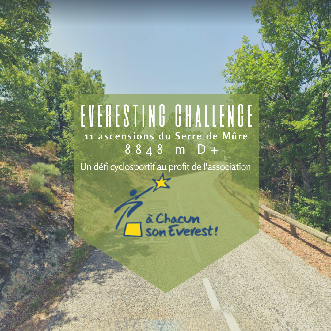 Everesting challenge : mon nouveau défi solidaire – www.lecyclonaute.fr